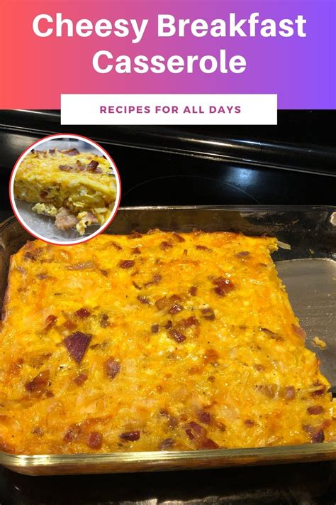 Cheesy Breakfast Casserole