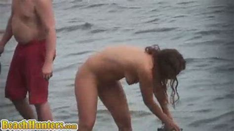 Naked Babes Filmed By Hidden Camera On The Beach