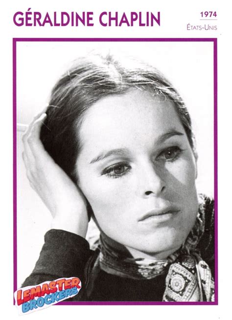 Fiche Geraldine Chaplin 1974 Fiche CinÉma