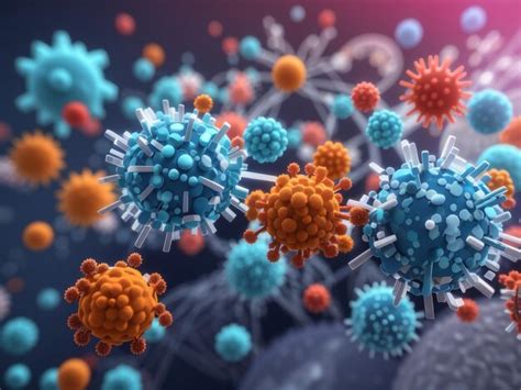 Premium Photo Guardians Of Immunity 3d Medical Visualization Of