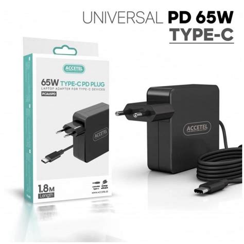 Carregador Universal Tipo C Pd 65w Rtech Store