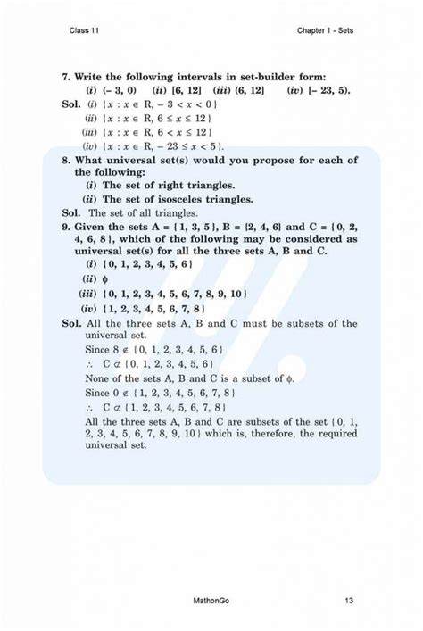 Ncert Solutions For Class Maths Chapter Exercise Mathongo