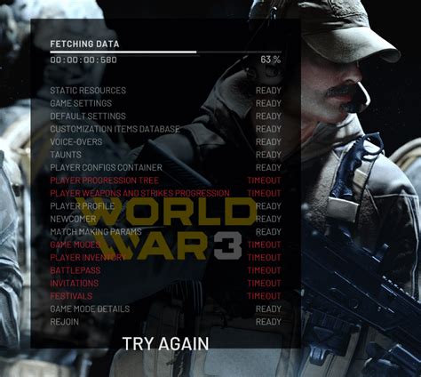 Fetching Data Issue Rworldwar3