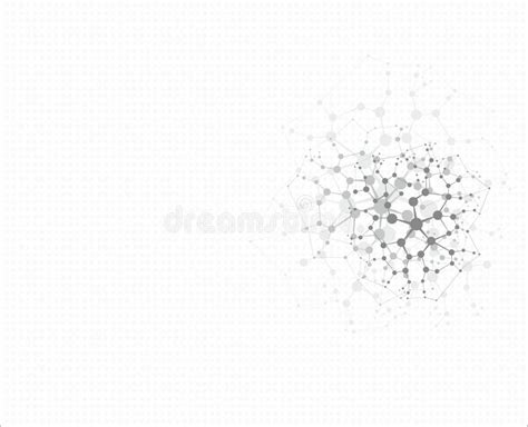 Molecule Background Stock Vector Illustration Of Experiment 35005025