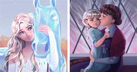 Celebrate Frozen 2 By Checking Out Some Incredible Frozen Fan Art