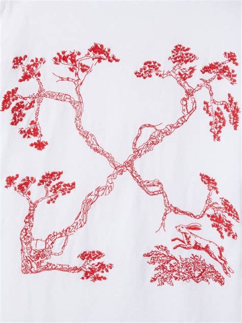 Off White Arrows Motif Short Sleeve T Shirt Farfetch
