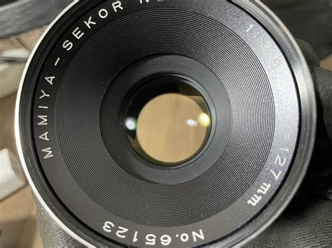 【傷や汚れあり】mamiya Sekor 127mm 138 Rb67 用レンズ キャップ 付 Sd 対応 マミヤ Mamiya 127