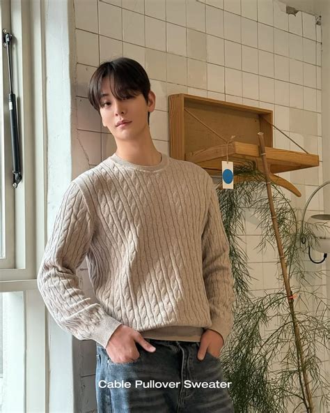 지오지아 ⠀ Influencer Pick 6 케이블 풀오버 스웨터 인플루언서가 픽한 25ss 케이블 풀오버 스웨터