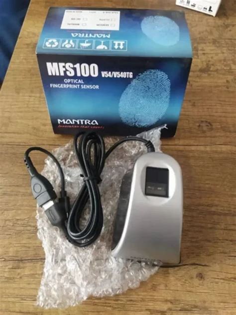 grey fingerprint scanner mantra mfs 100 at ₹ 1650 unit in new delhi