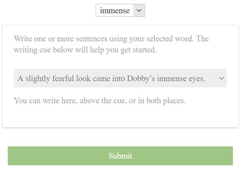 writing assignments for everyone more words