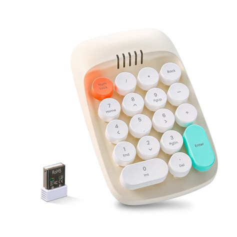 Yunzii Actto Anbk 01 Wireless Numeric Keypad Numpad Yunzii Keyboard