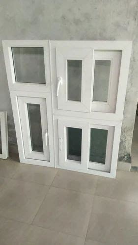 White Upvc Glass Fixed Window At ₹ 650 Square Feet Upvc Fixed Windows
