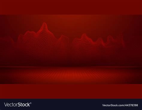 Topografi Data Red Background Royalty Free Vector Image