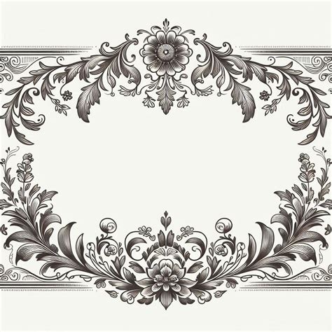 Printable Vintage Border Printablelib