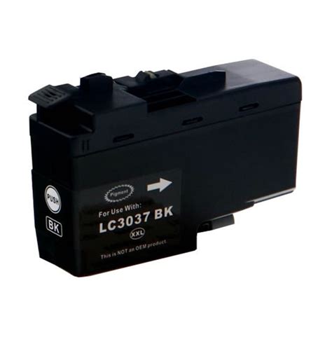 Compatible Brother Lc3037bk Inkjet Tank Super Hy Black