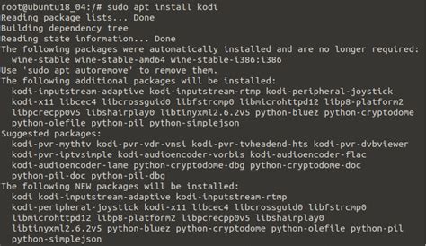 how to install kodi on ubuntu 18 04 tutorials and how to cloudcone