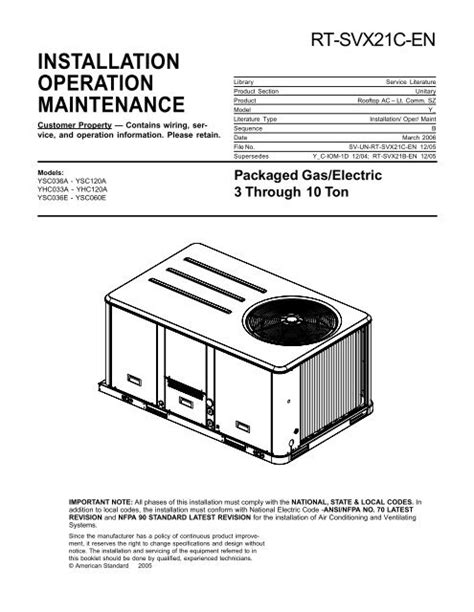 Trane Ysc Wiring Diagram Wiring Diagram
