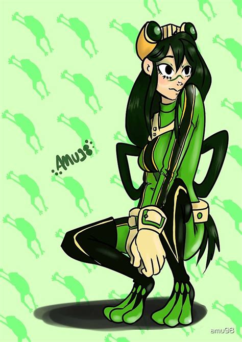Tsuyu Asui Froppy By Amu98 Redbubble