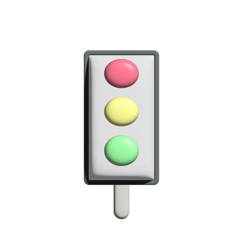 Traffic Light Icon 3d 17194090 Png