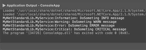 Logging In A Net Core Library Xavier Fischer C Developer From Aix En Provence France