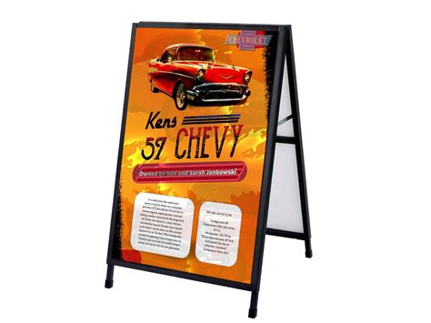 Custom Car Show Display Sign Board Personalized Plaque For Car