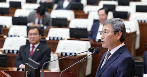 정근식 교육재정 긴 미래 내다보며 확보돼야적절한 정부 지원 필요