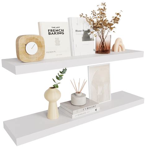 Merapi Floating Shelves 36 Inch Wall Shelves For Bathroom