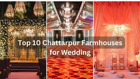 Top 10 Chattarpur Farmhouses For Wedding Sloshout
