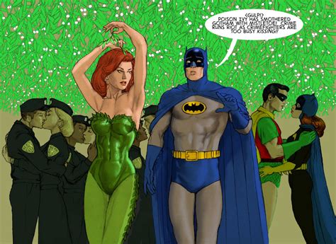 Tliid Christmas Card Week Poison Ivy By Nick Perks On Deviantart