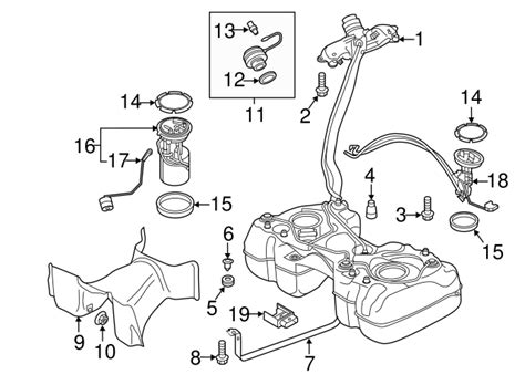 2022 Volkswagen Tiguan Fuel Pump 5qn 919 051 C Vw Direct Parts
