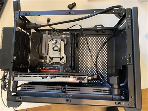 Log Custom Loop Rtx 4090 5900x In The Ncase M1 Sff Network