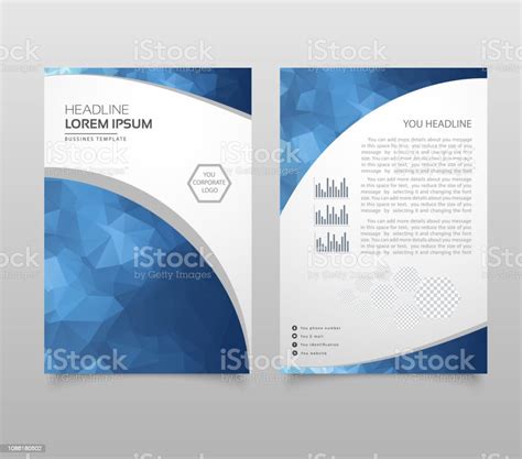 現代三角形演示範本商業設計背景 摺頁冊或傳單概念或幾何網頁橫幅向量圖形及更多商務圖片 商務 圓形 小冊子 Istock