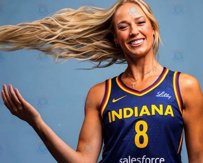 8x10 Photo Sophie Cunningham Indiana Fever Wnba Basketball Missouri