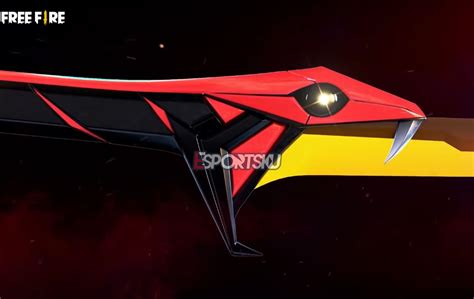 Bocoran Katana Legendary Cobra Relaunch Di Free Fire Ff Esportsku