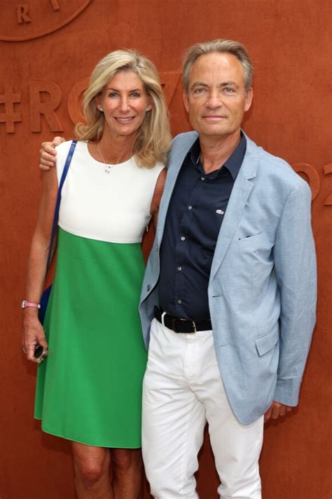 Photo Gilles Cohen Et Sa Femme Karine Paschal Au Village Lors Des