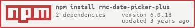 Npm Rmc Date Picker Plus Skypack