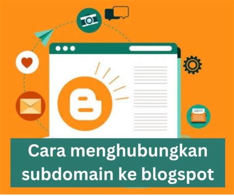 tutorial cara menghubungkan subdomain ke blogspot gapurahoster