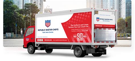 Republic Masters Chefs Textile Rental Service