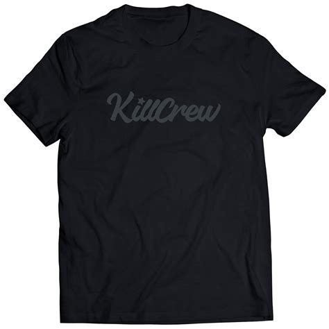 Script T Shirt Blackout Kill Crew