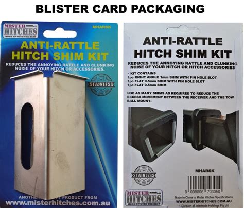 Mister Hitches Anti Rattle Hitch Shim Kit 3pc Mharsk Mister Hitches