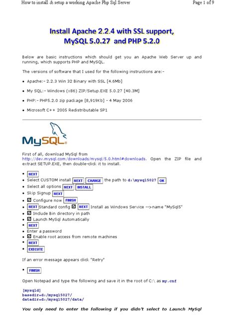 Install Wamp Ssl Pdf Apache Server Php