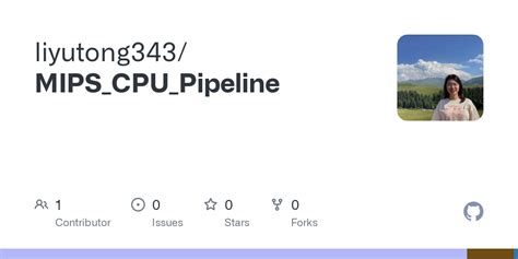 Github Liyutong Mips Cpu Pipeline