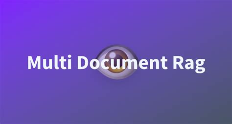 Multi Document Rag A Hugging Face Space By Senthil3226w