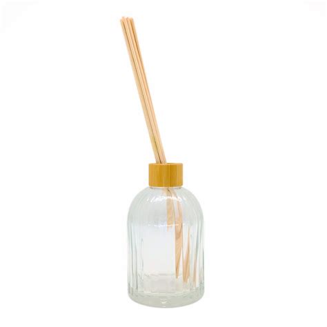Ribbed Diffuser Bottle W Sticks Scoop Wholefoods Singapore