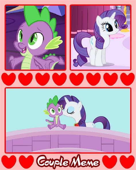 Spike X Rarity Meme By Milliefan92 On Deviantart