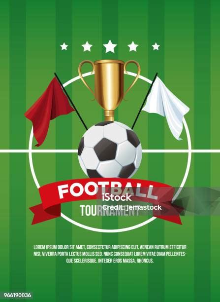 Spanduk Turnamen Sepak Bola Ilustrasi Stok Unduh Gambar Sekarang