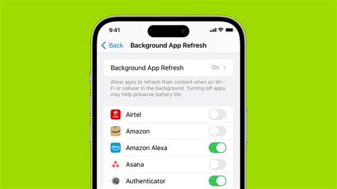 Why And How To Turn Off Background App Refresh On Iphone And Ipad