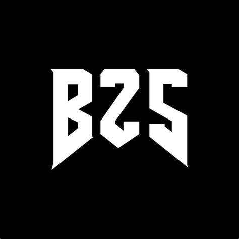 Premium Vector Bzs Letter Logo Design For Technology Company Bzs Logo