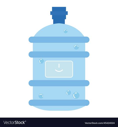 Isolated Big Bottle Of Water Icon Royalty Free Vector Image