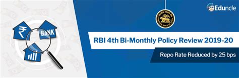 RBI 4th Bi Monthly Policy 2019 20 Changes In Repo Rate